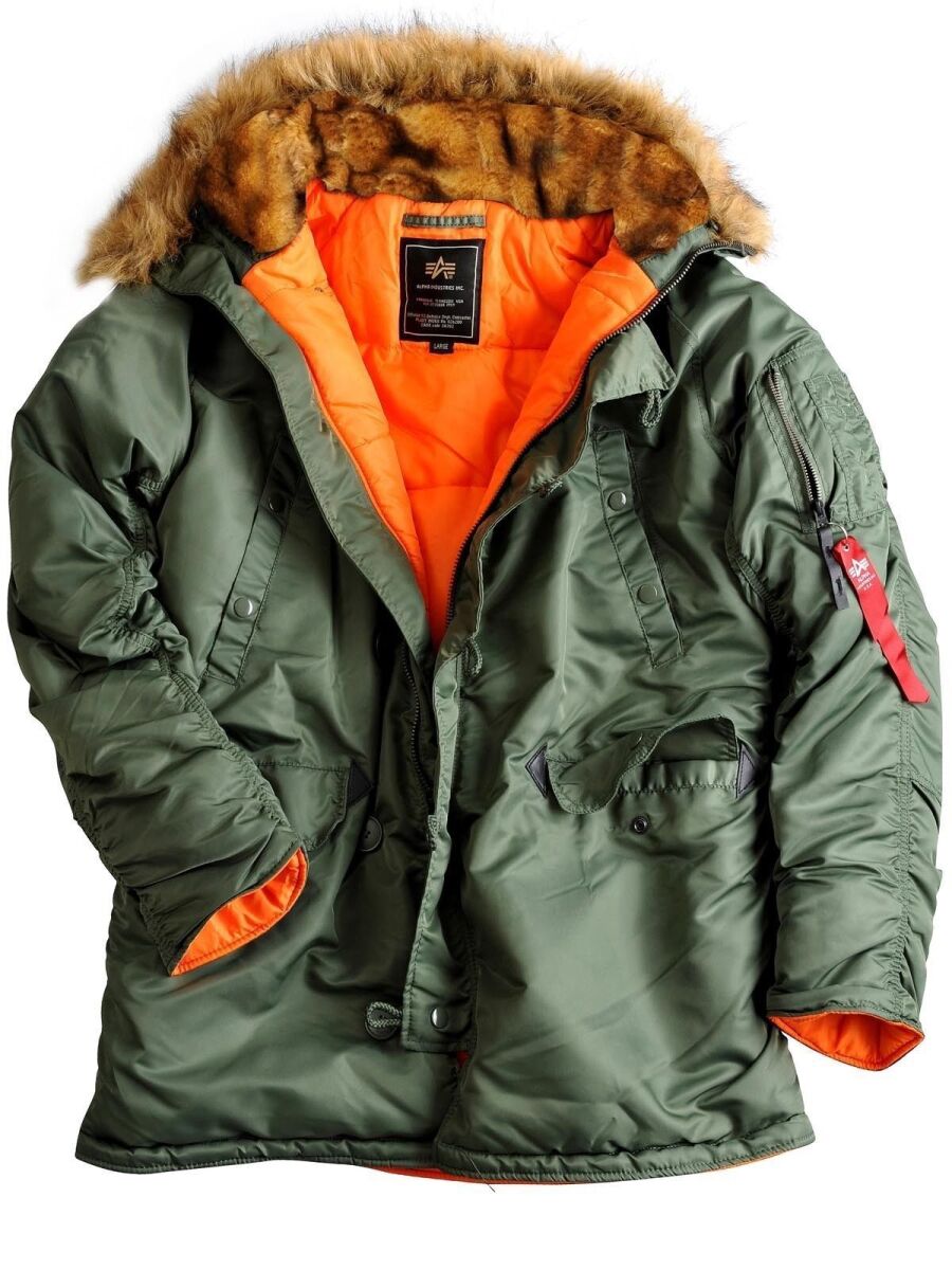 Alpha Industries Herren Parka Art N3B VF underground store, 219,90